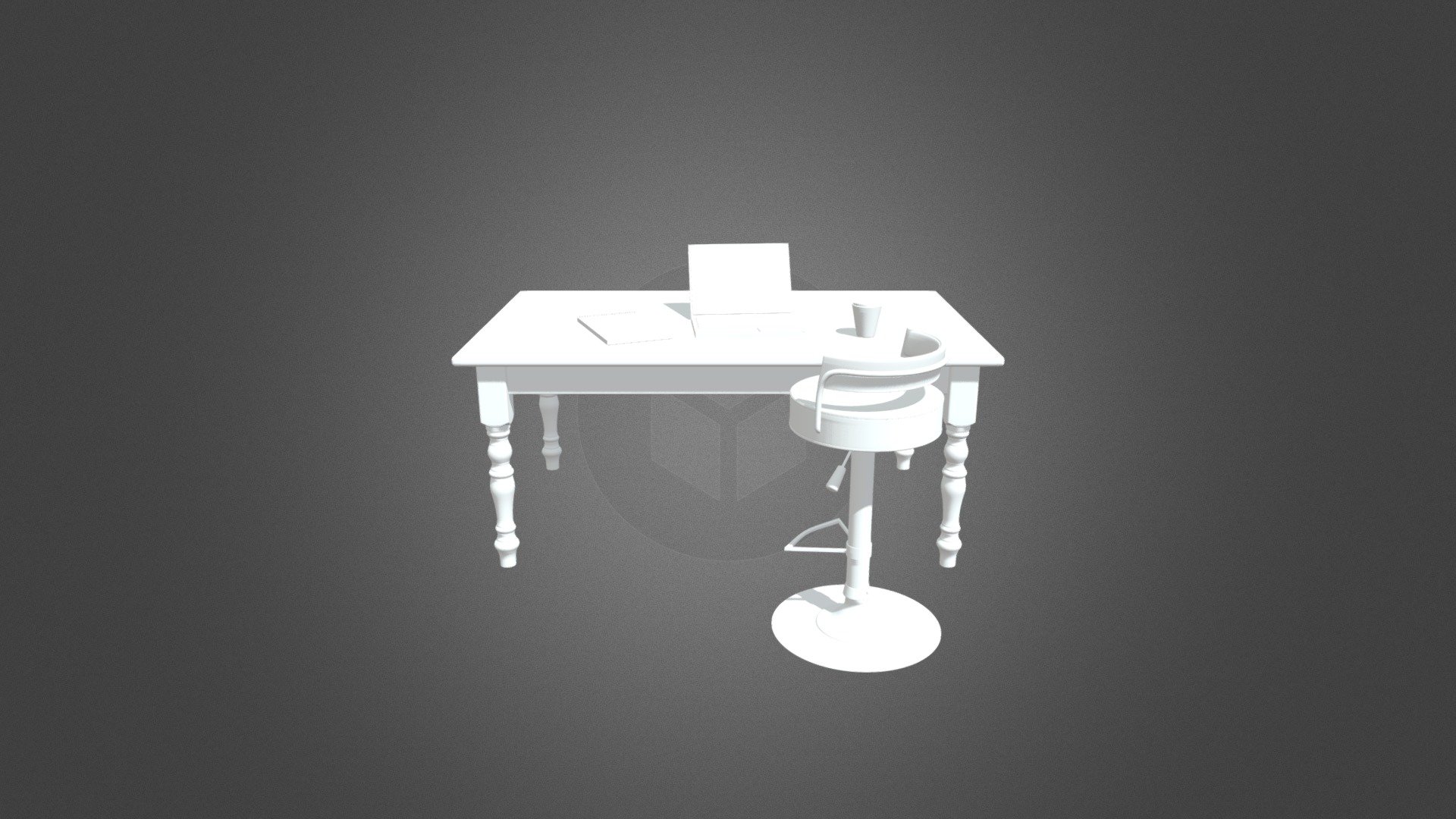 02 Week Two Table Model Extra Objects - Download Free 3D model by ...
