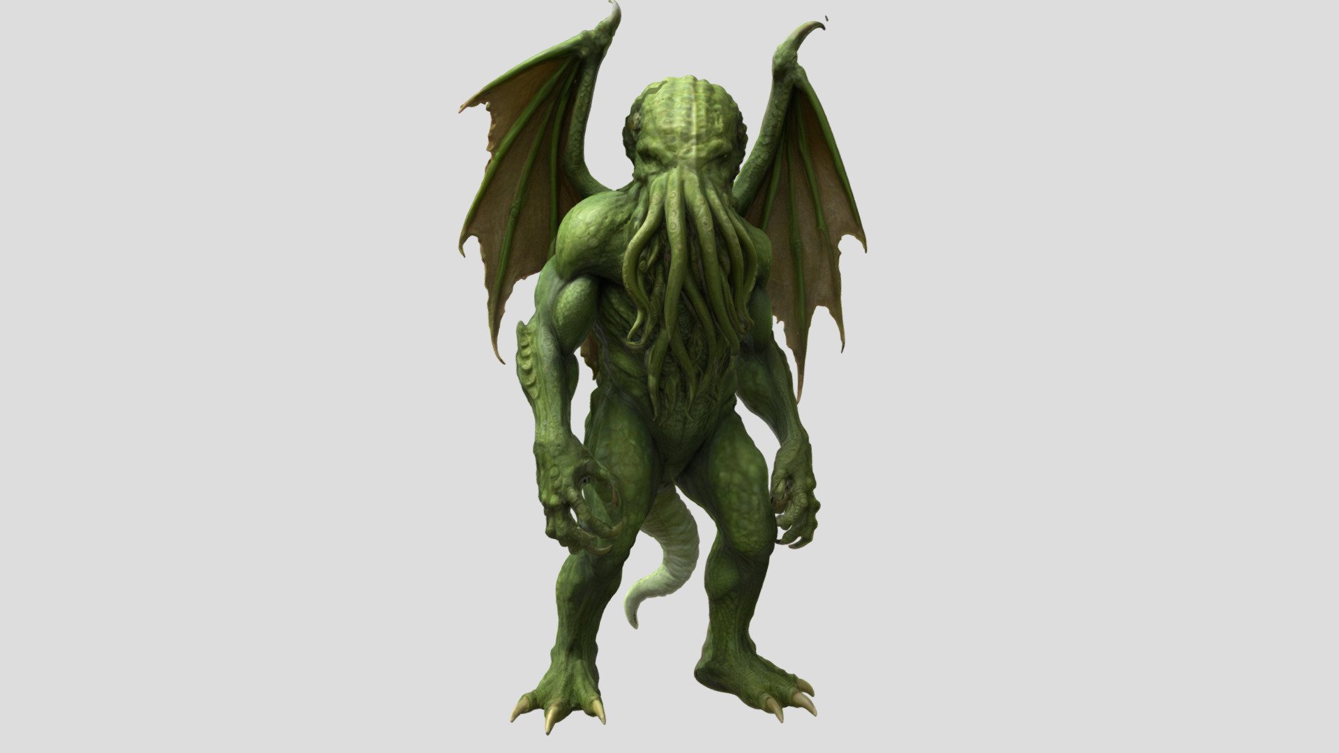Cthulhu - Lovecraft lore - Download Free 3D model by Brian Trepanier ...