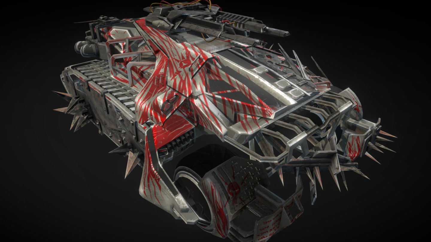 Scorpio Battle Tank - 3D model by madseb [d42fc79] - Sketchfab