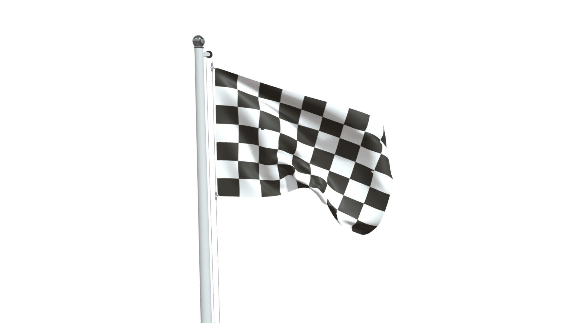 Racing Flag - Buy Royalty Free 3D model by renato.lt (@renato.lt_3D ...