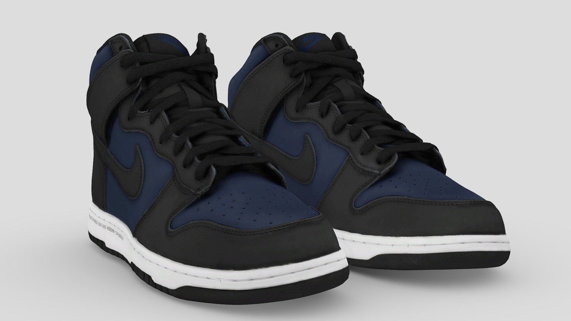 Fragment Design X Nike Air Dunk High Tokyo - 3D model by Vincent Page ...