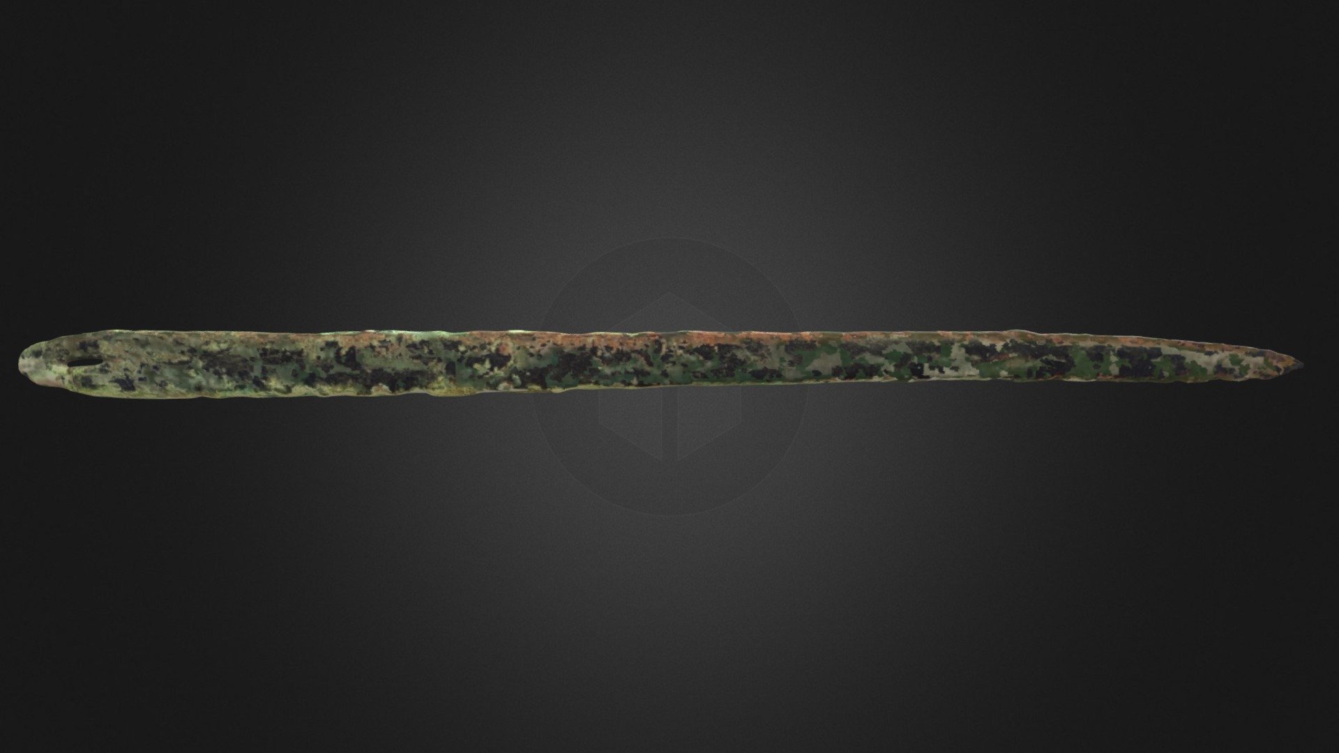 Copper Needle - 3D model by Lakehead Anthropology ...