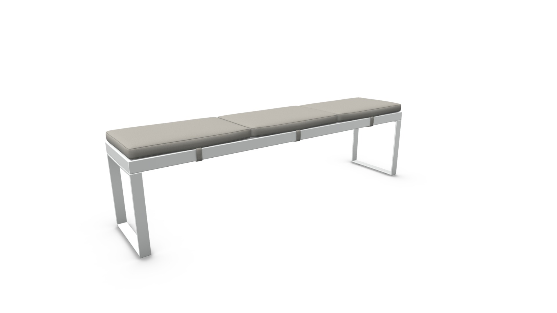 Catania Outdoor 8 Seater Bench - Download Free 3D model by MADE.COM ...