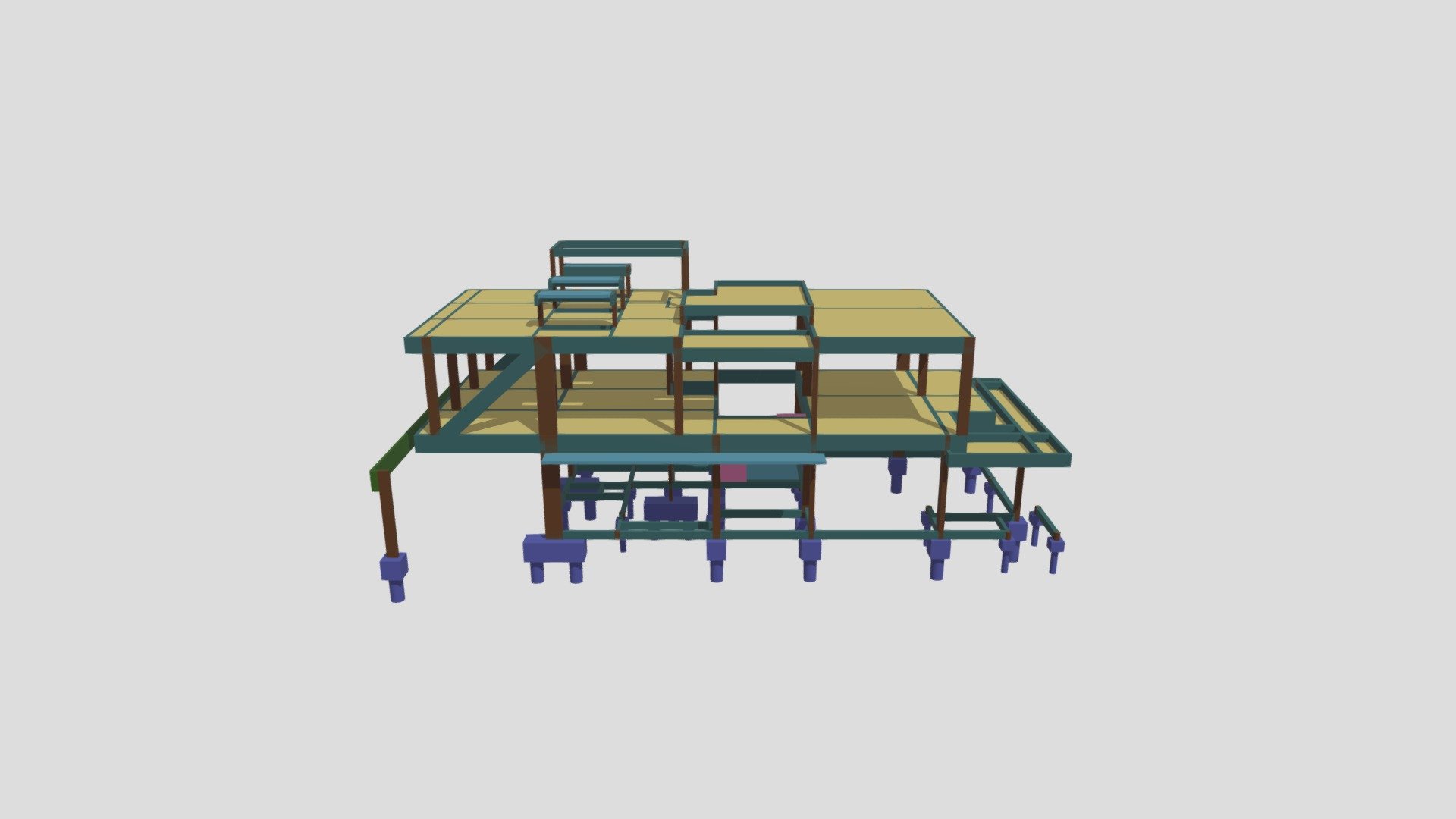 3D Residência RVSA - Download Free 3D model by PROEX ENGENHARIA ...