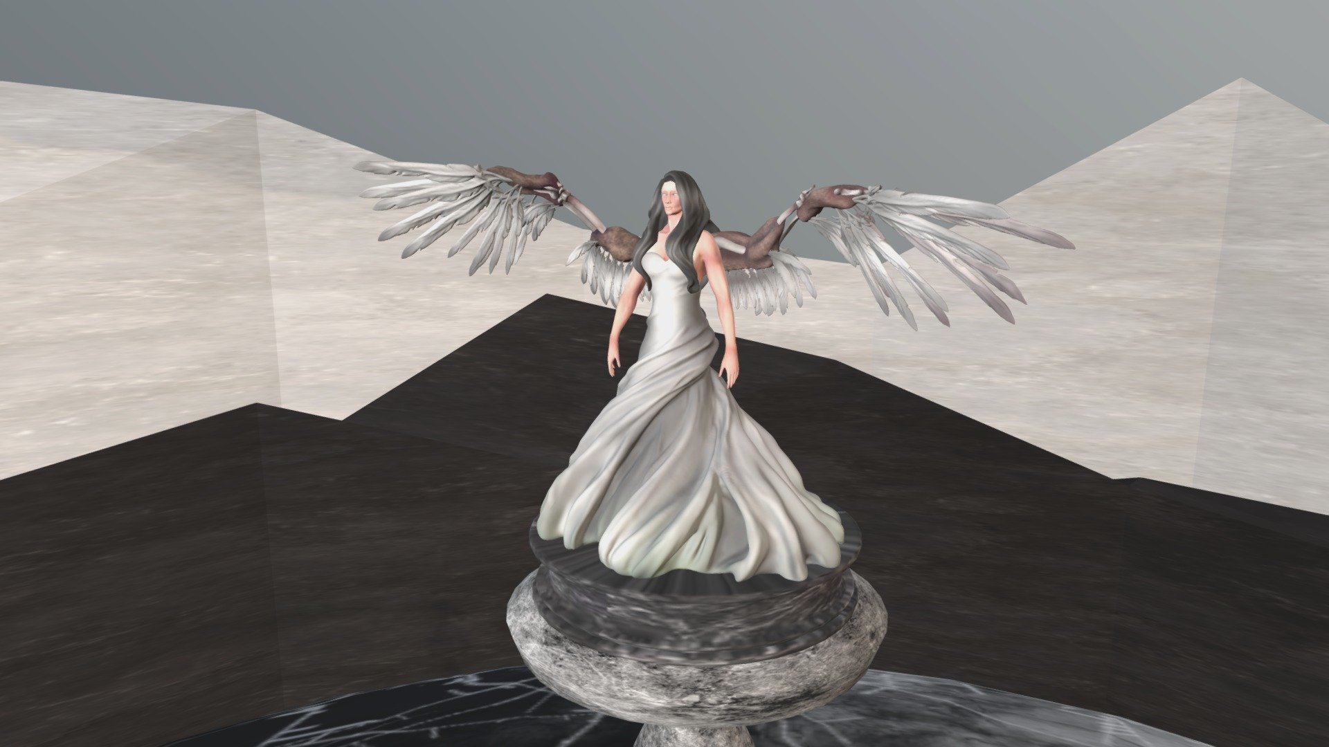 Angel 360° Avatar Test - 3D model by lizzybepainting [d438b3c] - Sketchfab