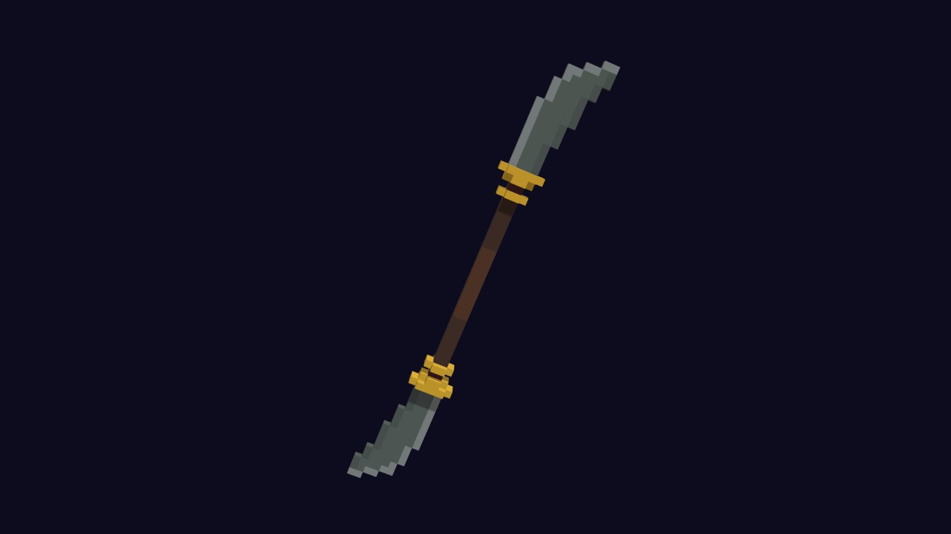 Voxel Polearm 6 - 3D Lowpoly Weapons - Buy Royalty Free 3D model by ...