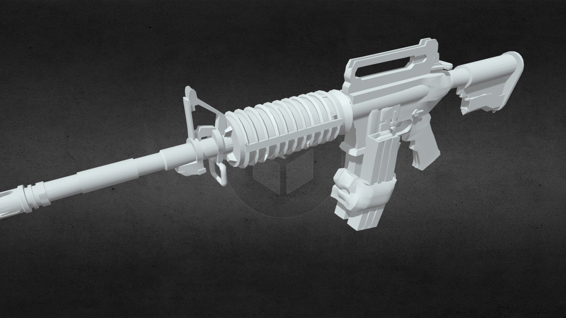 M4A1- Test Model - Draconiano - Wip - 3D model by zimmzimmgames (@Alex ...