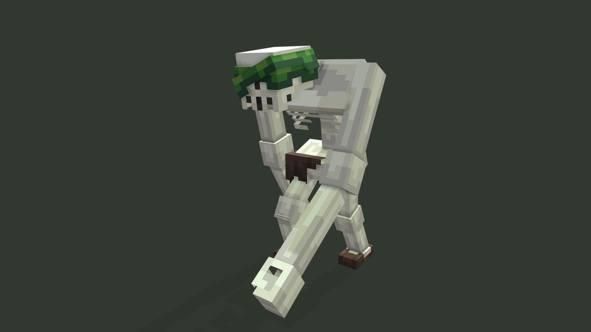 Cursed Skeleton - Blockbench - 3D model by rudeka [d43b3f5] - Sketchfab