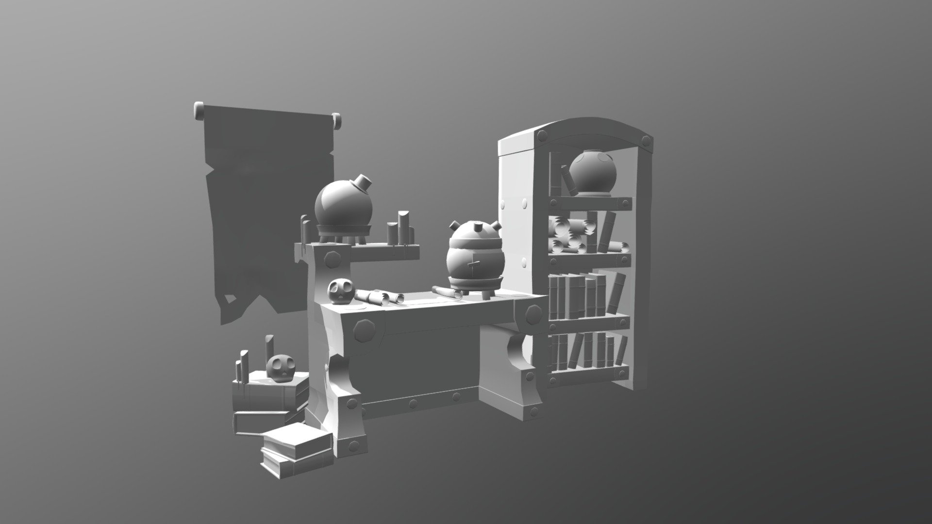 Alchemy Lab WEEK2 - 3D model by CaleySanchez [d43b997] - Sketchfab