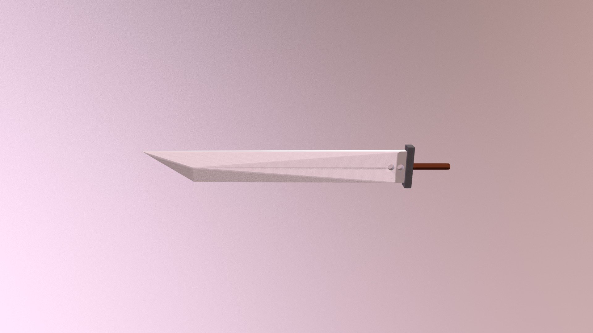Buster Sword - Download Free 3D model by bitwit [d43bdeb] - Sketchfab