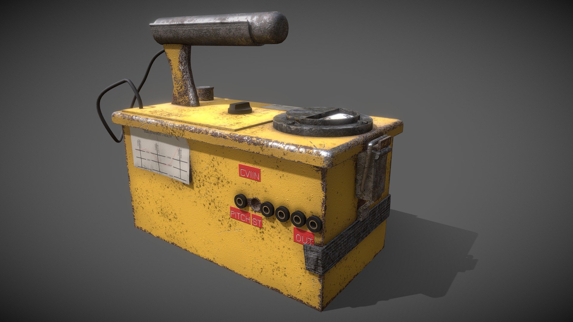 Geiger Counter - Buy Royalty Free 3D model by The Moyai (@Eagger ...