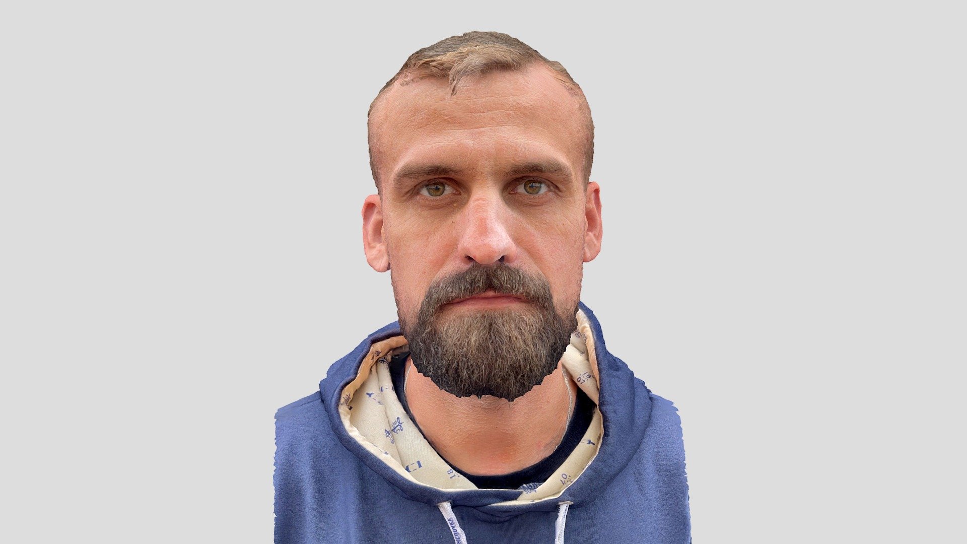 Head scan 07 (photogrammetry) - 3D model by yaro.pro [d441184] - Sketchfab