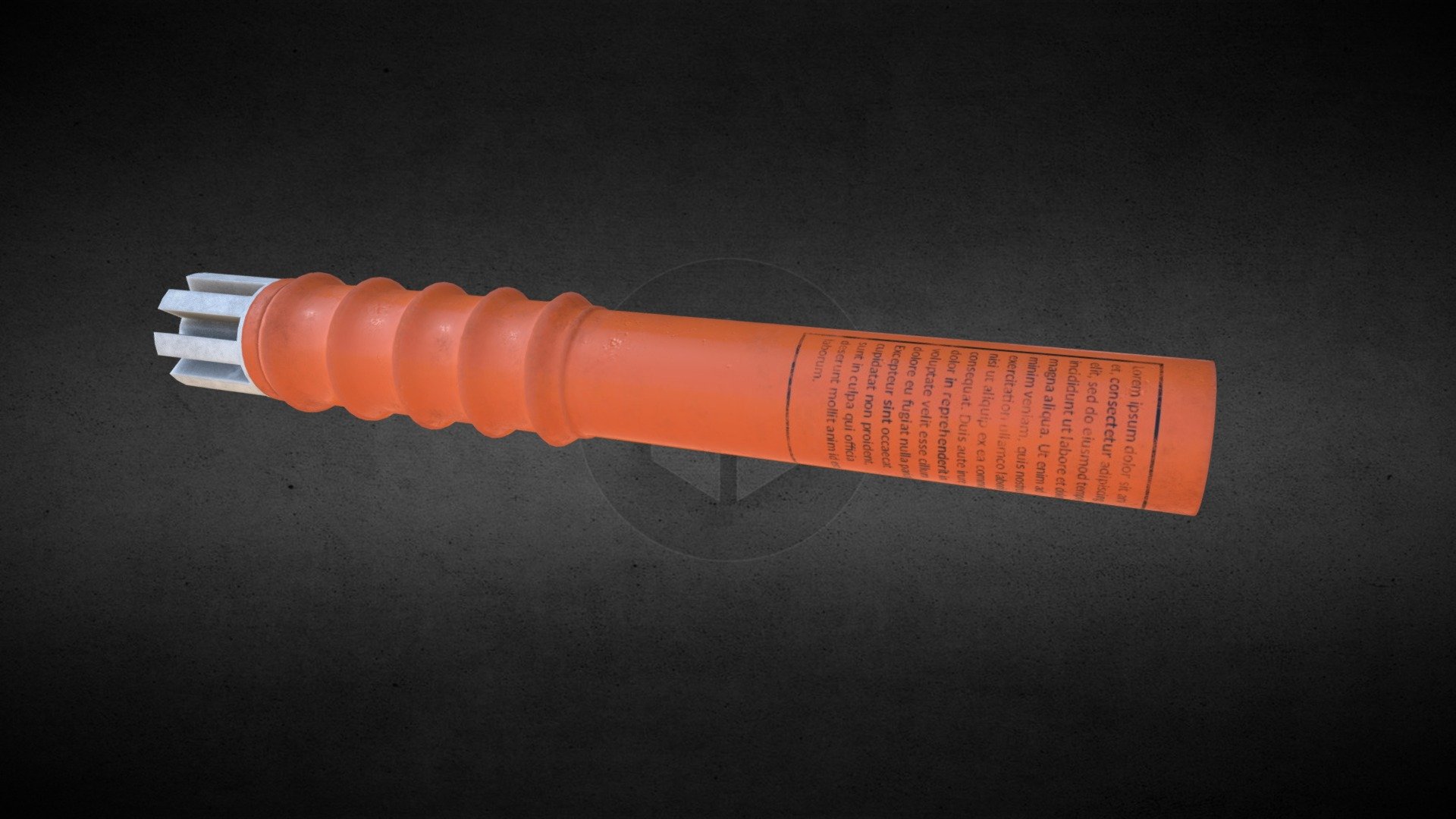 Realistic Signal Rocket - 3D model by Valday Team (@mrven) [d44240d ...