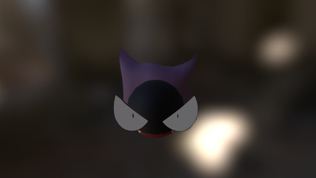 Gastly - Download Free 3D model by TheLlopis16 [d442d08] - Sketchfab