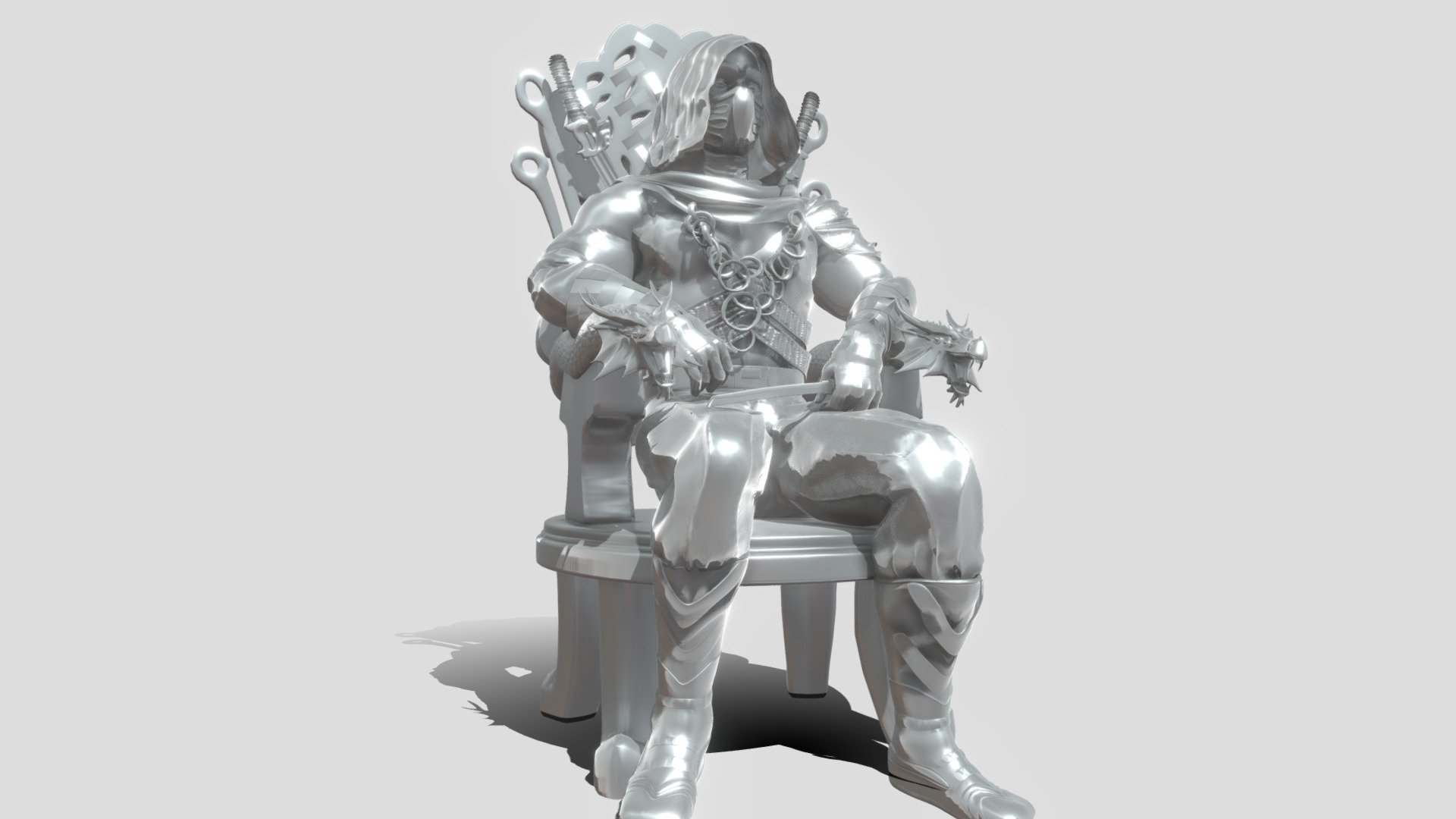 NINJA 3D PRINT - 3D model by hashibkhan3d [d442f0f] - Sketchfab
