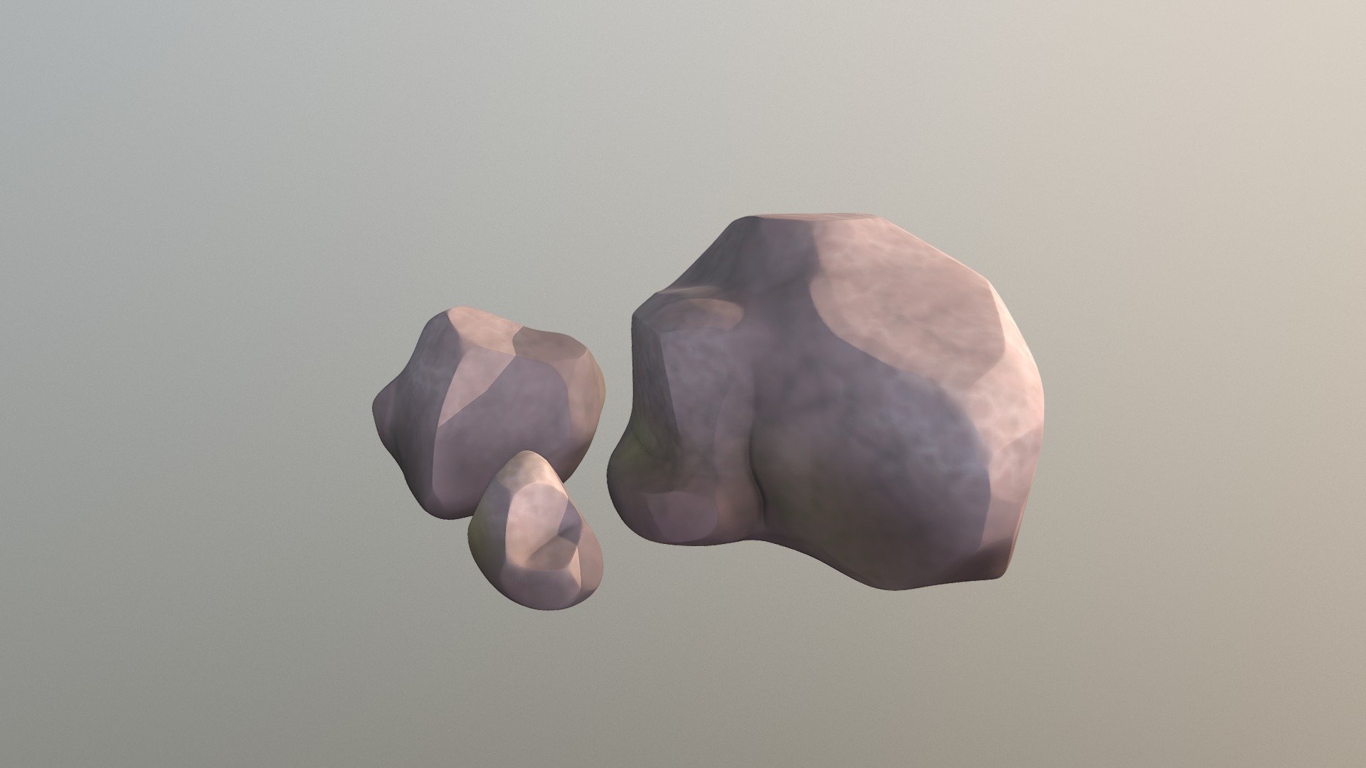Simple Rocks - 3D model by Emily Corey (@EmilyCorey) [d443e67] - Sketchfab