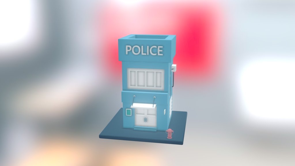 Police Bulid - 3D model by Tareq.Gutta [d444fe0] - Sketchfab