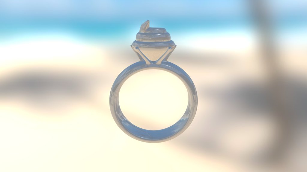 Poop Ring - 3D model by brandtg [d445c91] - Sketchfab