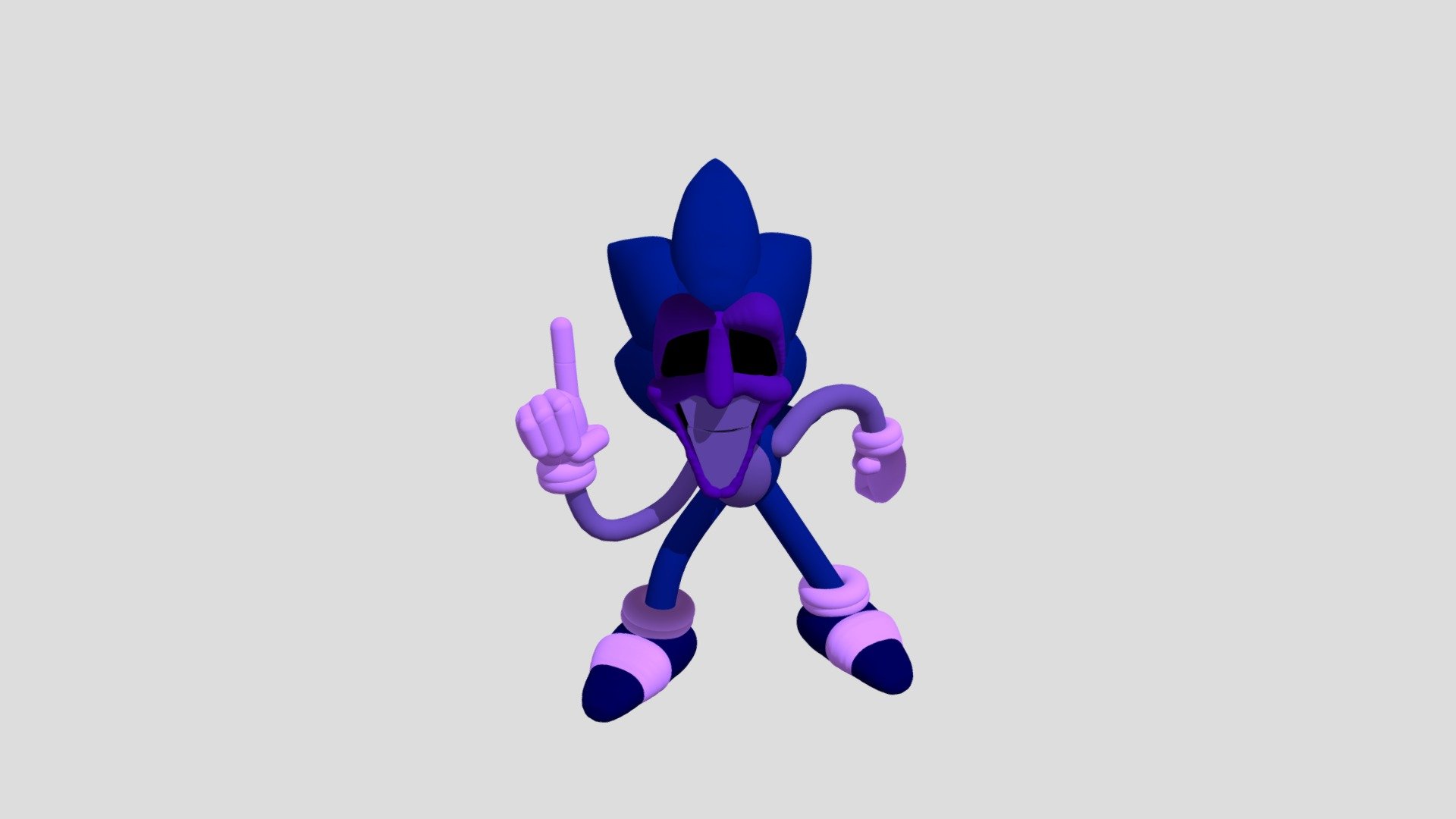 Majin Sonic REMAKE - Download Free 3D model by NexusSpeedster ...
