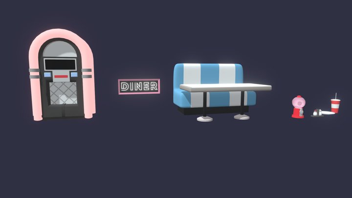Jukebox 3D models - Sketchfab