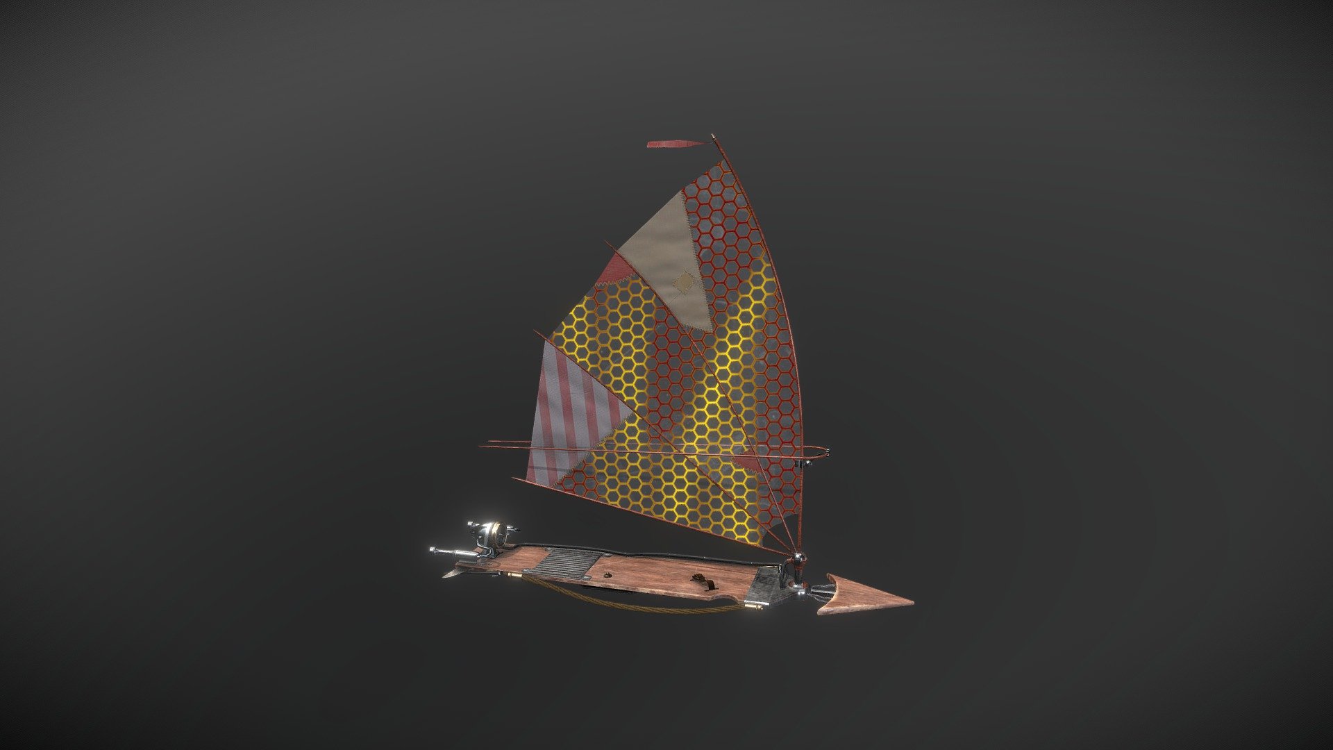 SolarSurfing_BenjamínPettinariVisir - Download Free 3D model by ...