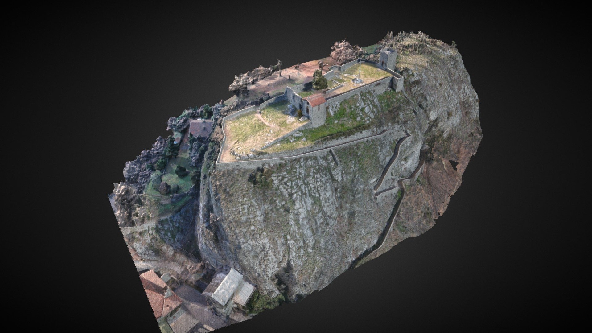 Rocca dell'Innominato 3D - 3D model by 3dSurveyDrone.srl [d44c596 ...