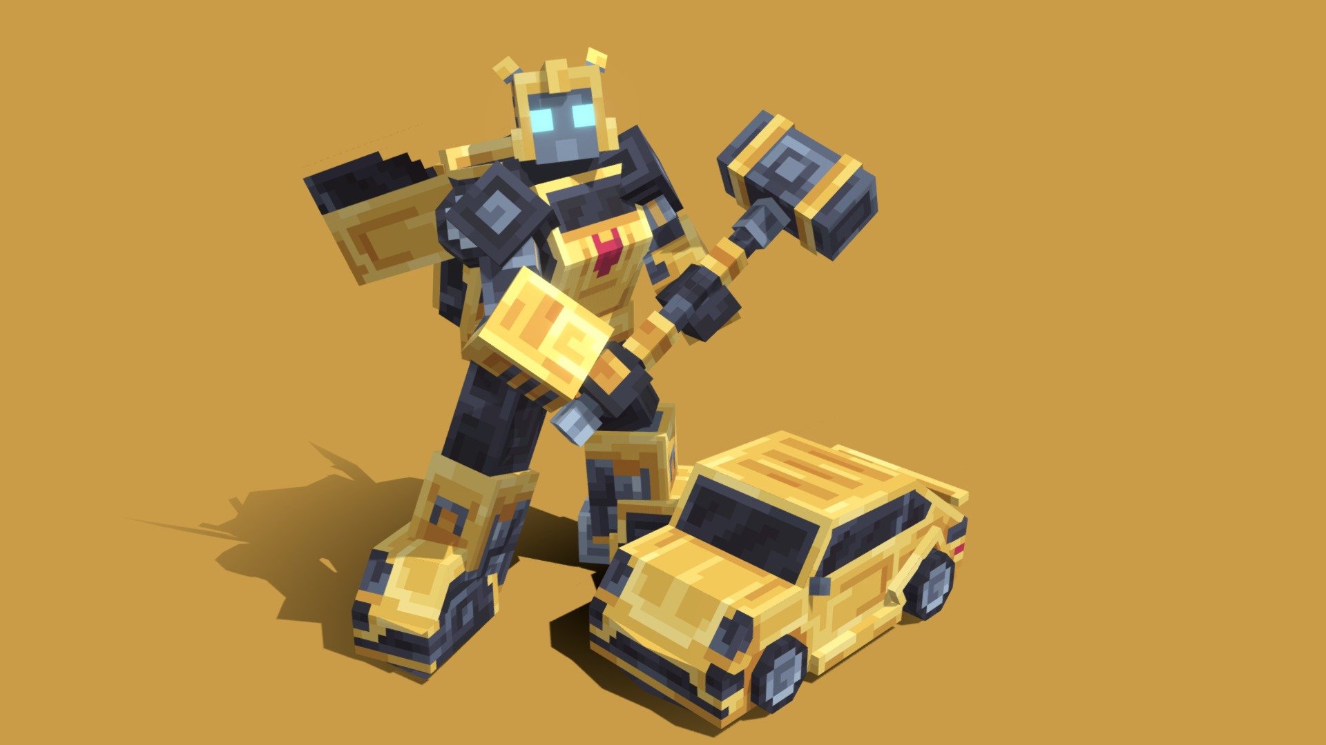 Bumblebee - 3D model by Charlotte (@nautica_joestar) [d44d2fd] - Sketchfab
