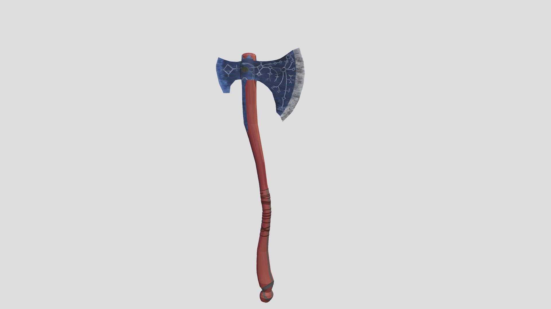 Kratos_axe_beginner_render - 3D model by Sergej_Patkovic [d44d746 ...