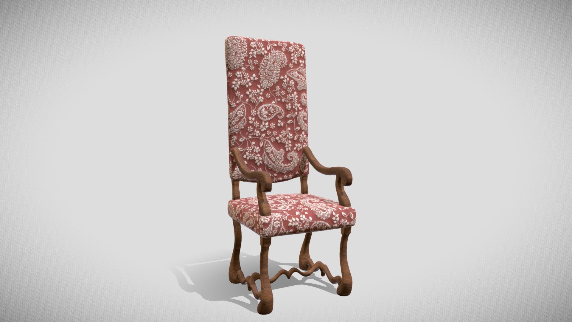 17th century chair - Download Free 3D model by IrisProcess [d44f7df ...