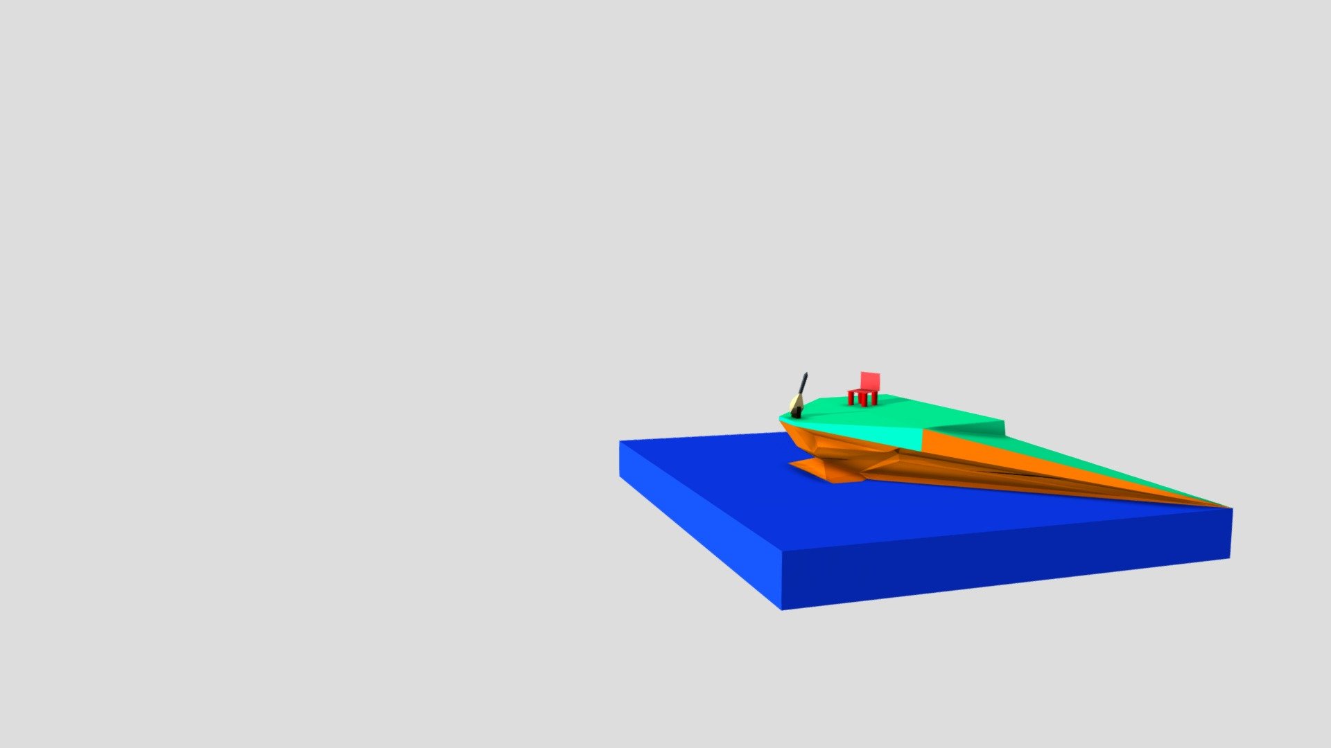 Low Poly Diorama (Rough Copy) - Download Free 3D model by ReegeChris ...