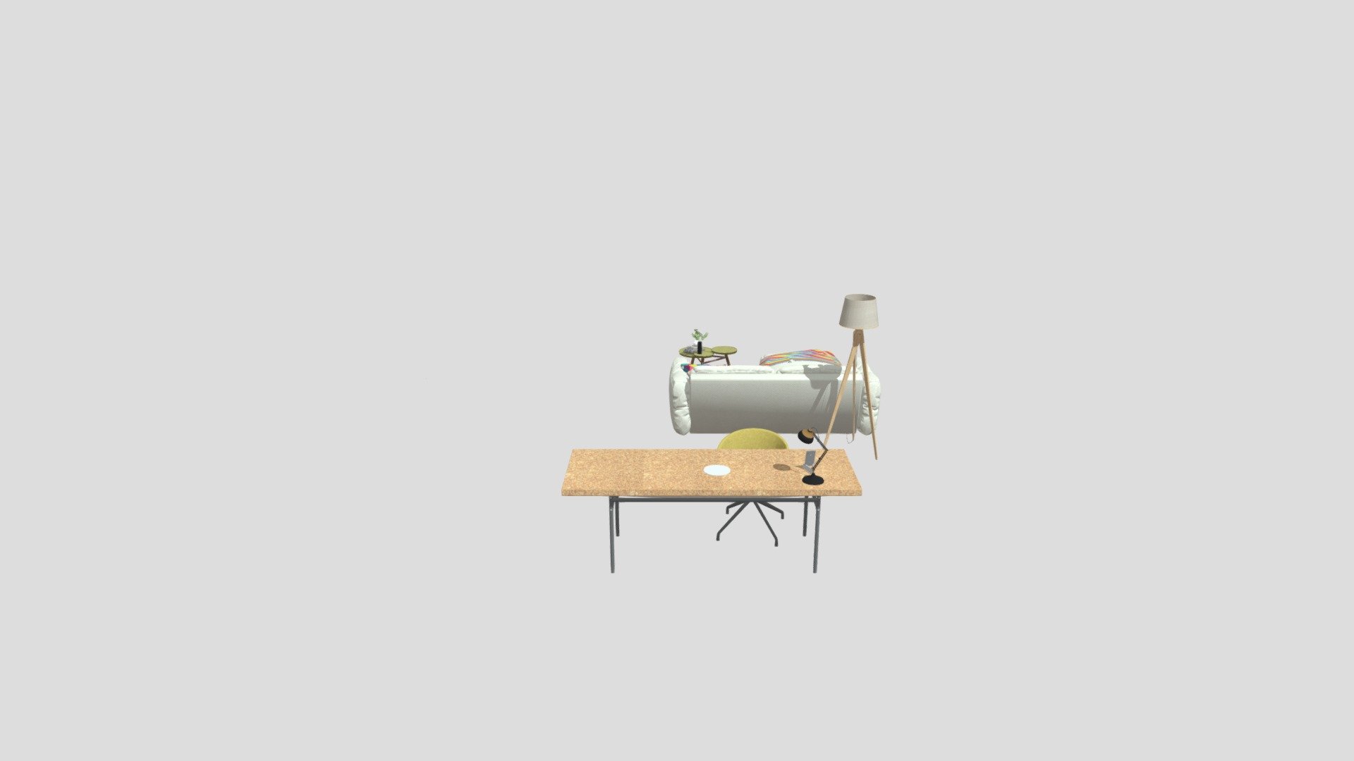 gauc_stul - Download Free 3D model by skoky [d450260] - Sketchfab