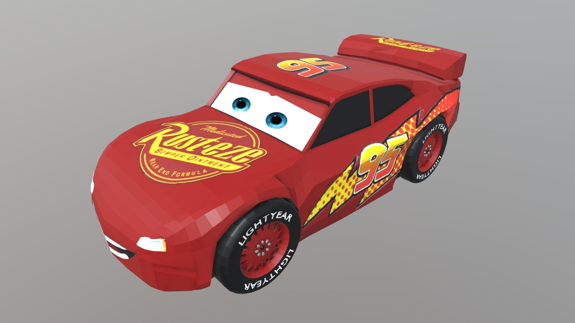 Lightning MCqueen - Download Free 3D model by Y_ashwant [d452d8f] - Sketchfab