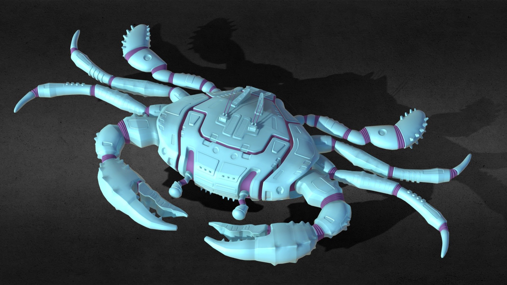 Robo Crab (hi-poly) - Buy Royalty Free 3D model by endike [d453ac1 ...