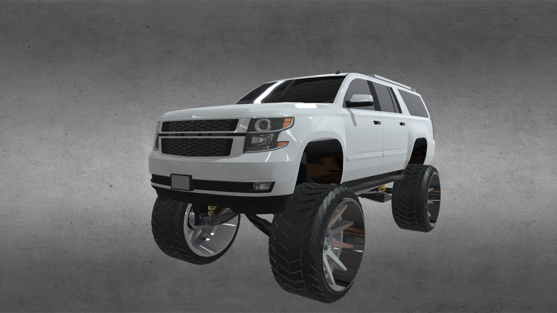 Lifted Suburban - 3D model by THR33CO (@bagged20s) [d454d29] - Sketchfab