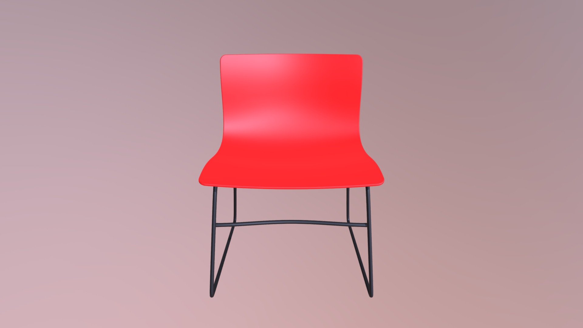 The Red Chair - Download Free 3D model by Lu Nguyen (@lunguyen94x ...