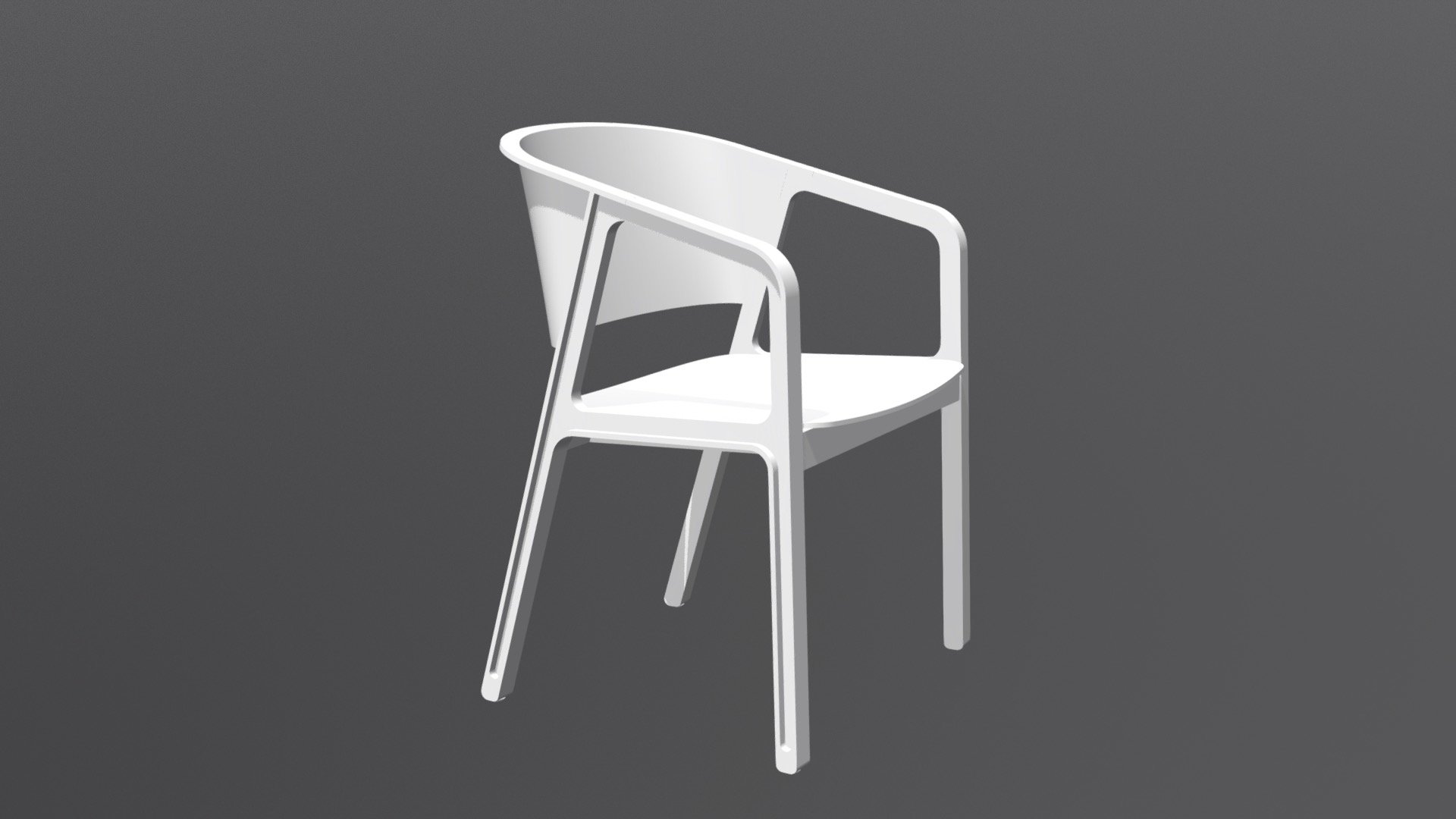 Beams-chair-stl - Download Free 3D model by eajy [d456eac] - Sketchfab
