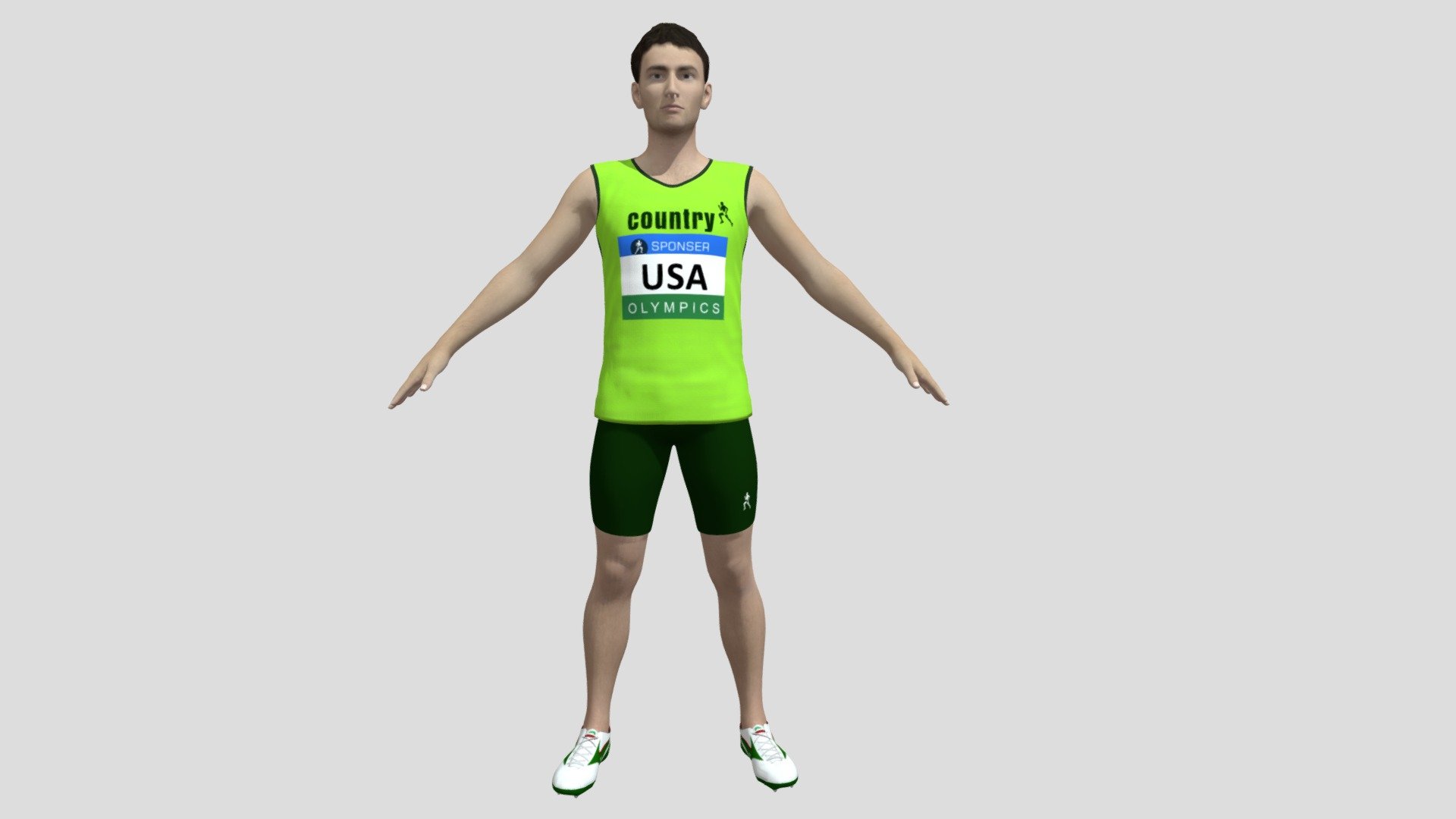 Athlete Runner - Buy Royalty Free 3D model by trish.j2109 [d457cd4 ...