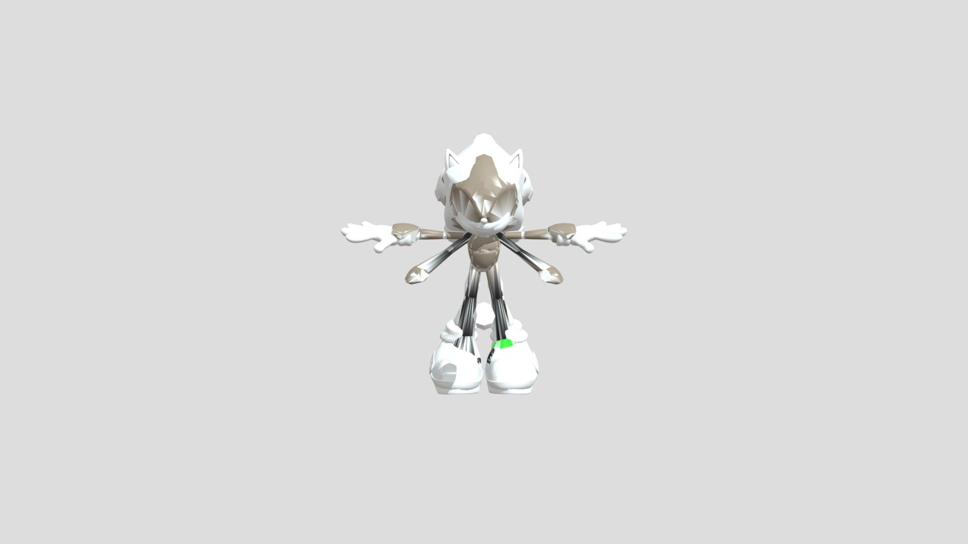 Archie Sonic The Hedgehog - Download Free 3D model by djnglequandale ...