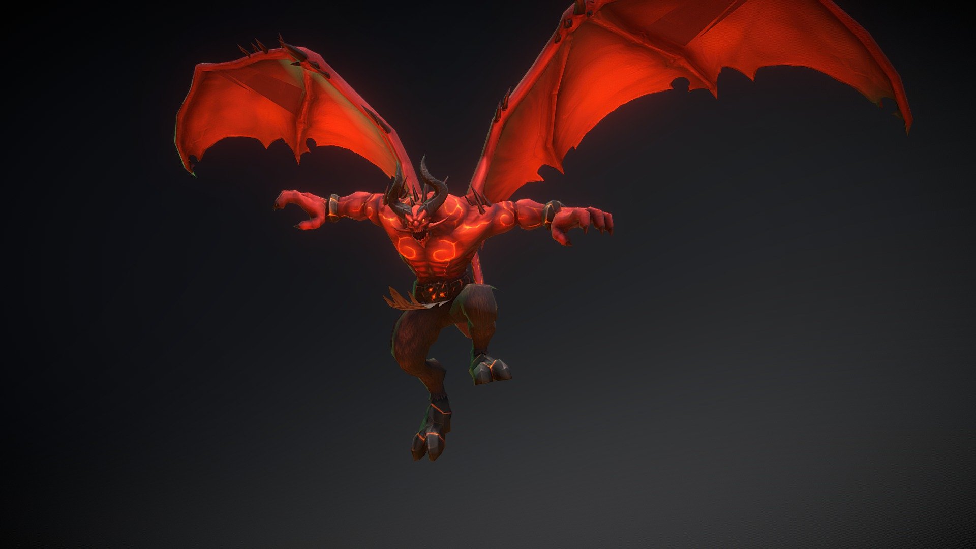 Demon - 3D model by Oriflamme [d45814a] - Sketchfab