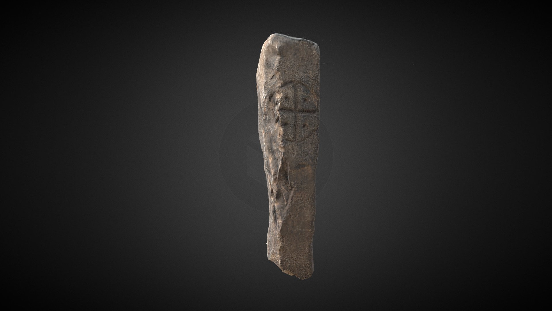 Early Medieval Cross, Milton of Crathes 1 - Download Free 3D model by ...