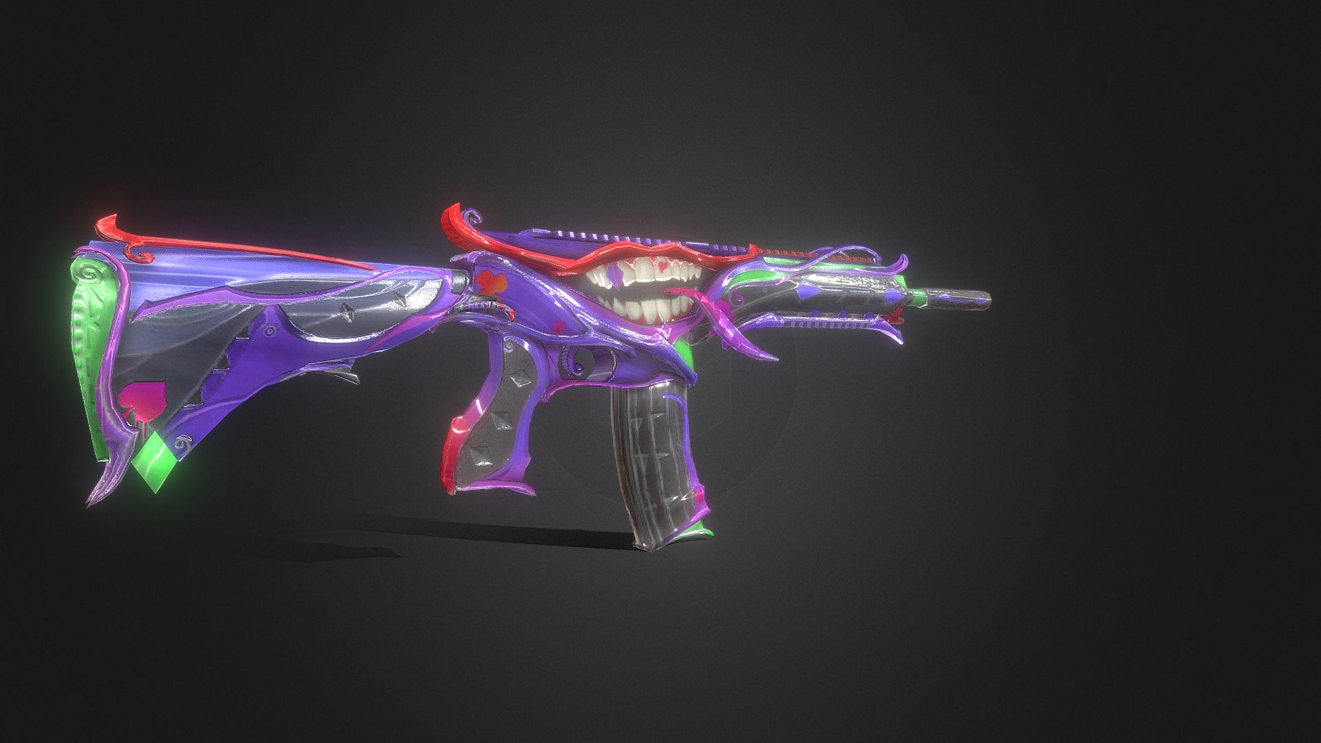 M416 Fool Animated with 4K Textures - Download Free 3D model by BilloXD [d45b25b] - Sketchfab