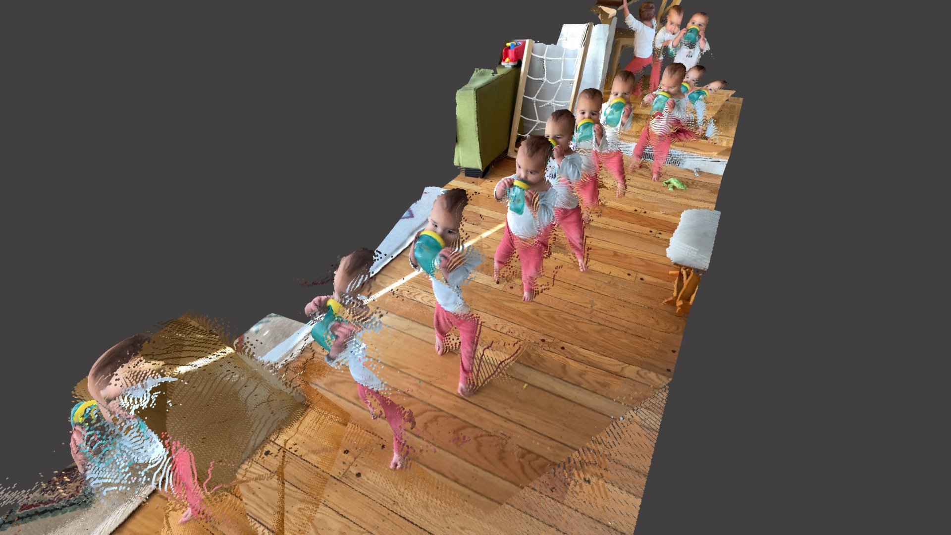 Baby learning to walk - 3D model by aromeromyt [d45b48d] - Sketchfab