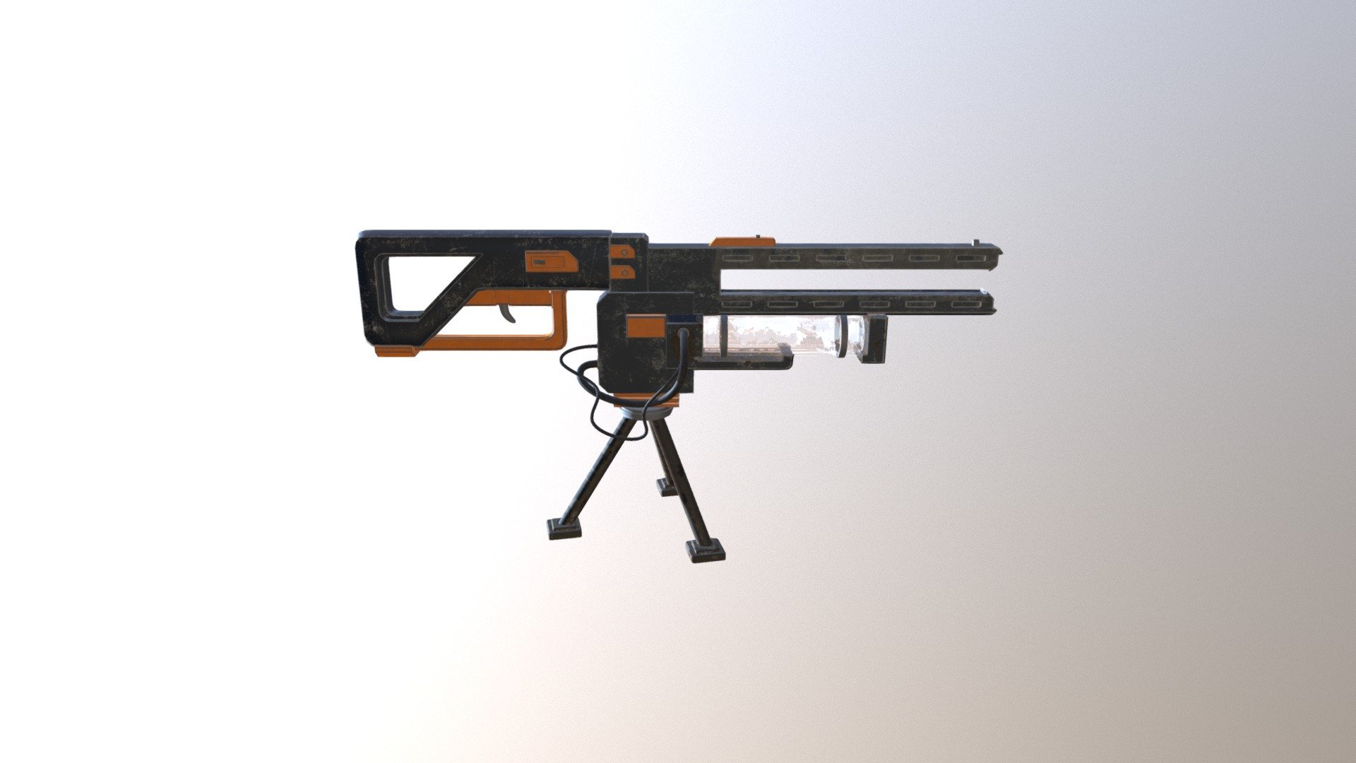 Railgun - 3D model by Herdyn (@Tomrs) [d45b6c9] - Sketchfab