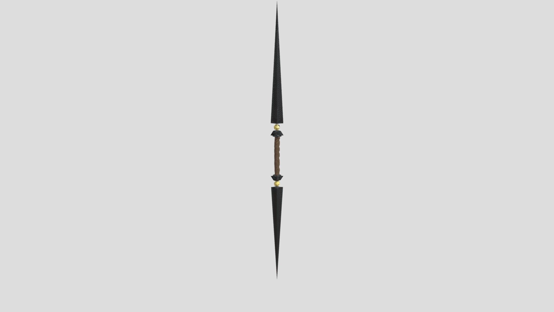 Double Bladed Sword - 3D model by BenjaminKiniorski [d45c525] - Sketchfab