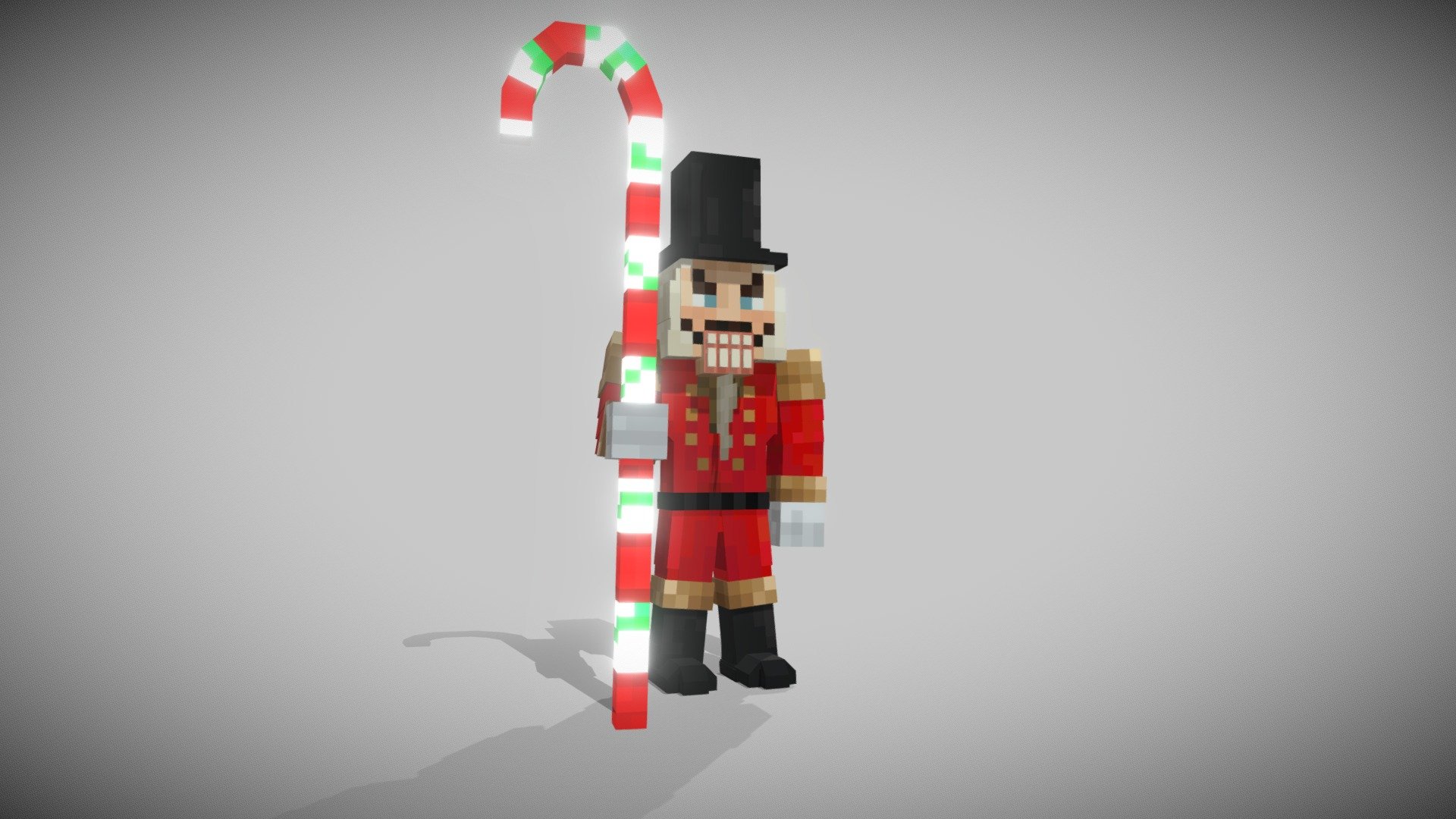 Christmas Nutcracker - 3D model by Endesman [d45c90f] - Sketchfab