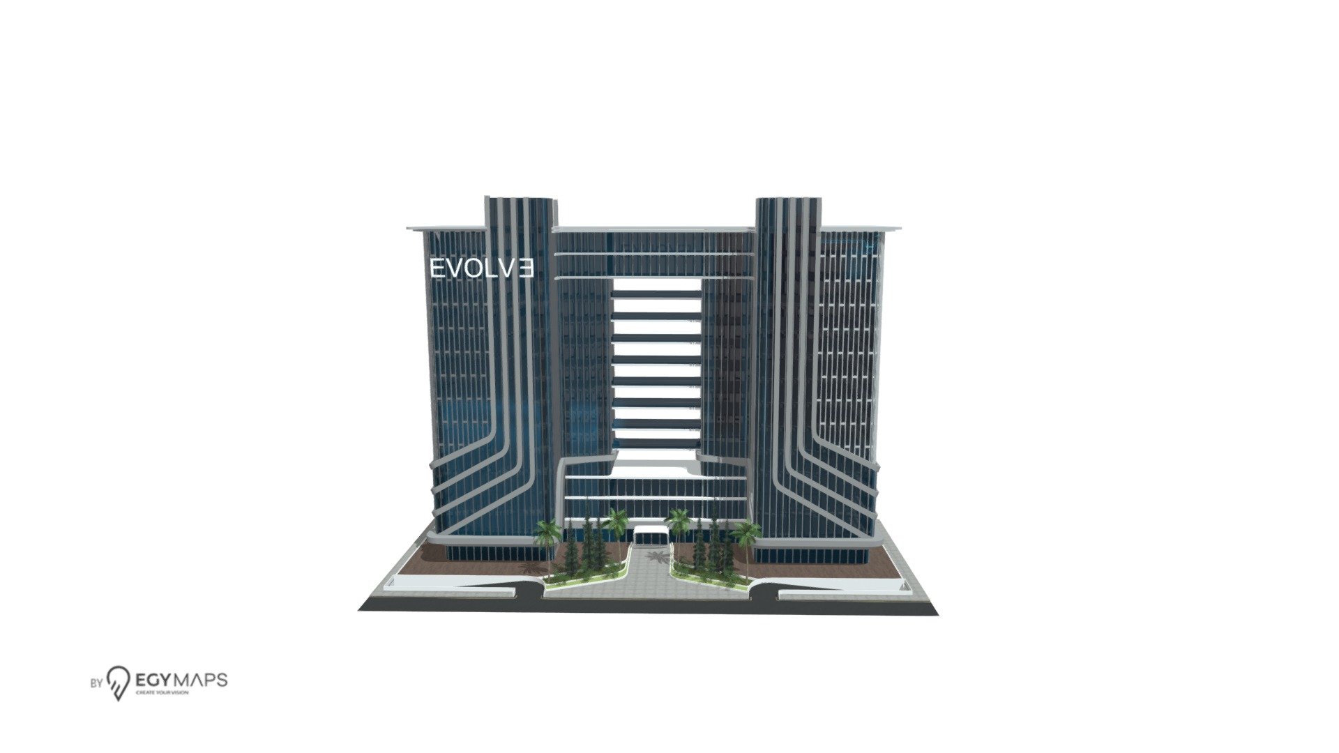 Evolve Tower - 3D model by Egy-maps [d45dc3f] - Sketchfab