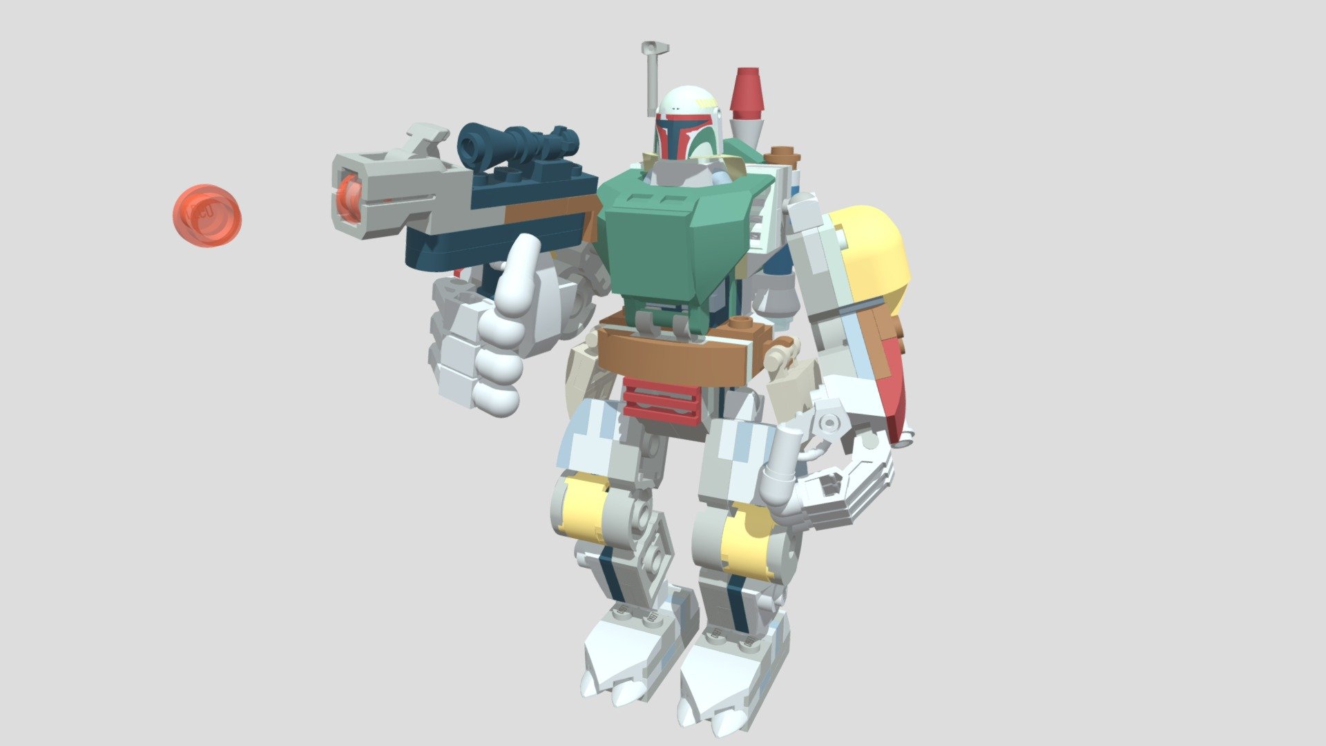 75369 Meca de Boba Fett - LEGO - 3D model by julius81 [d45e4b2] - Sketchfab