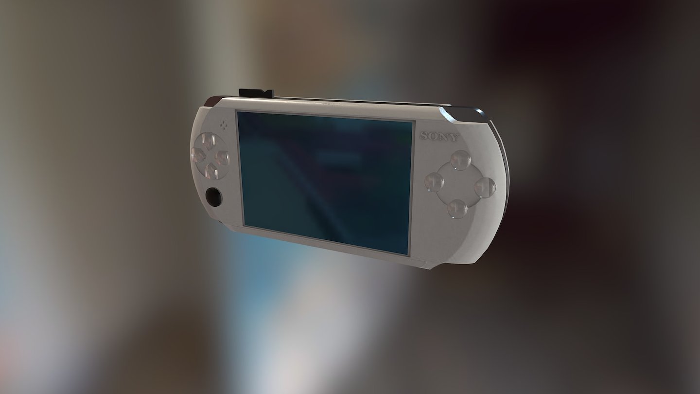 PlayStation Portable - 3D model by legi (@legice) [d45e67a] - Sketchfab