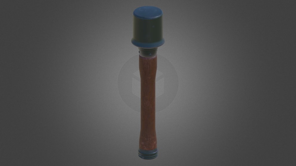 Model 24 grenade - 3D model by Ormson [d45e877] - Sketchfab