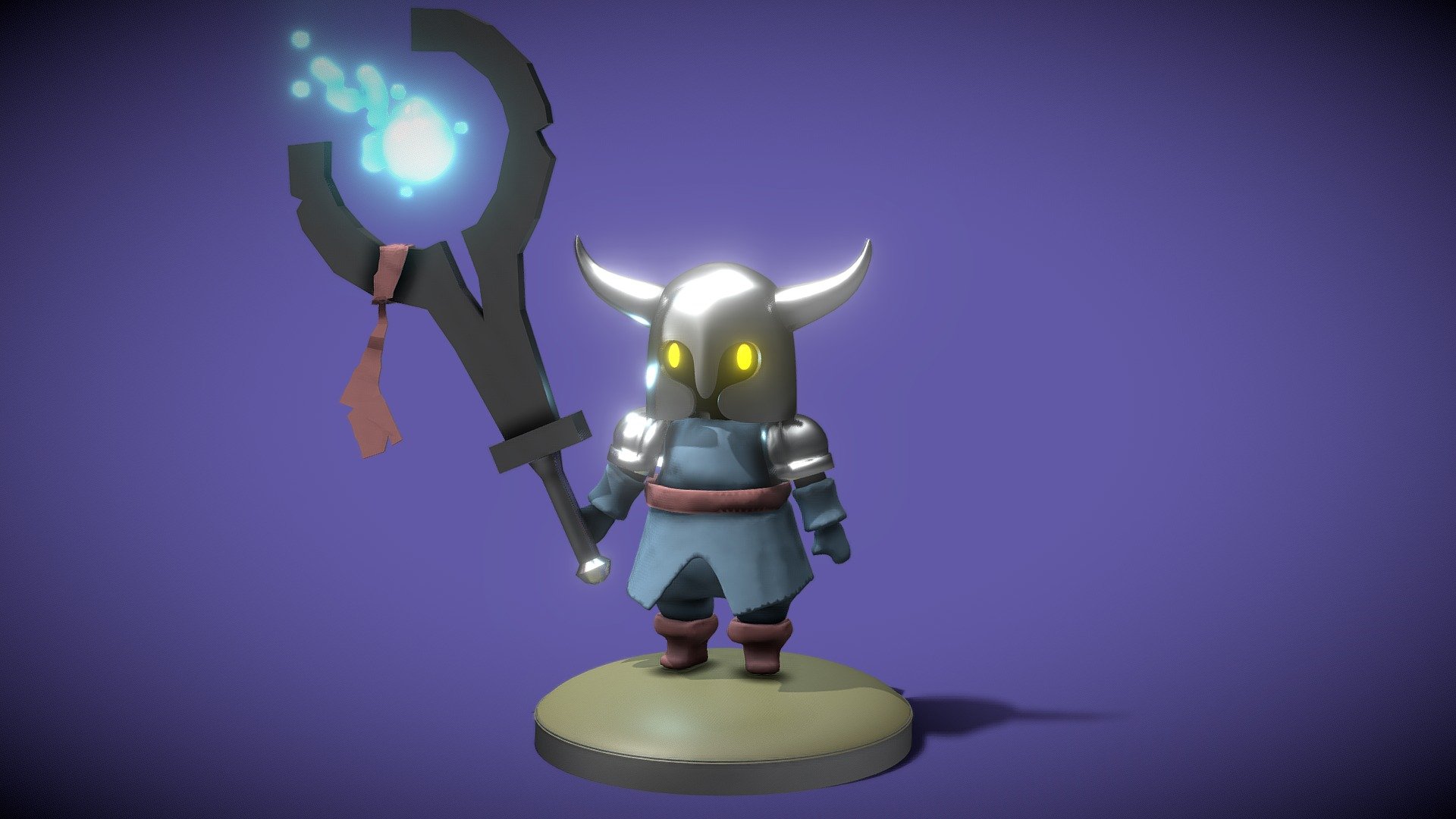 Cartoon Knight - Download Free 3D model by CGulia [d45edf5] - Sketchfab